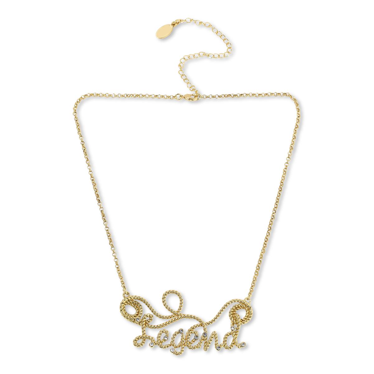 Heidi Daus Rodeo Legend Crystal Accent 17" Chain Necklace - 23485363 | HSN