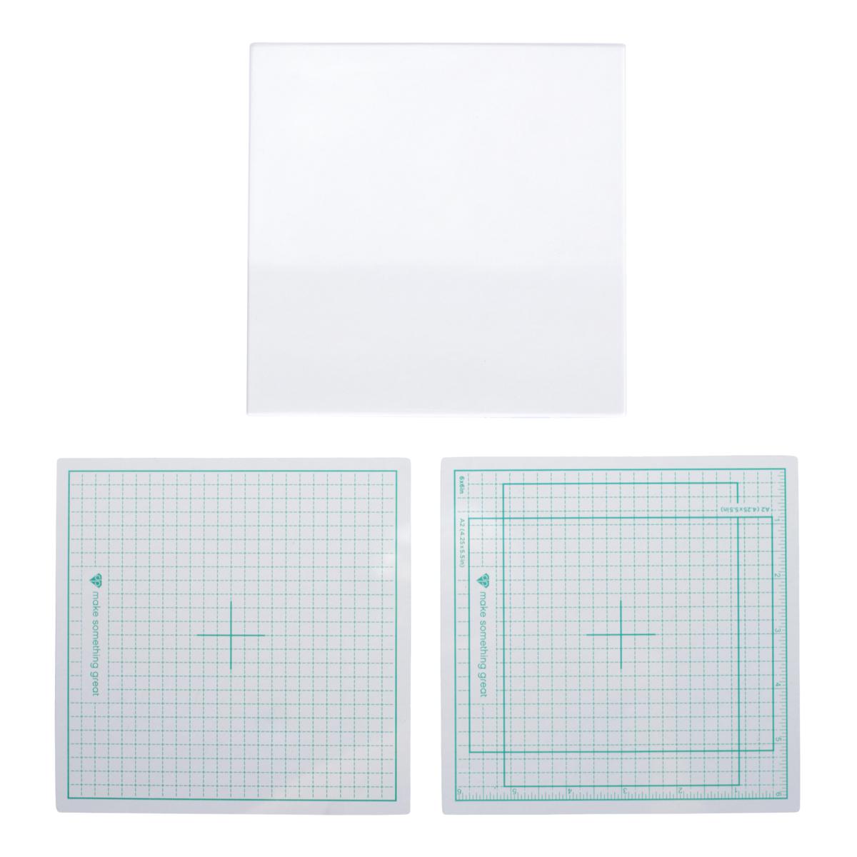Diamond Press 7" x 7" Grip Mat with Grids - 23520786 | HSN