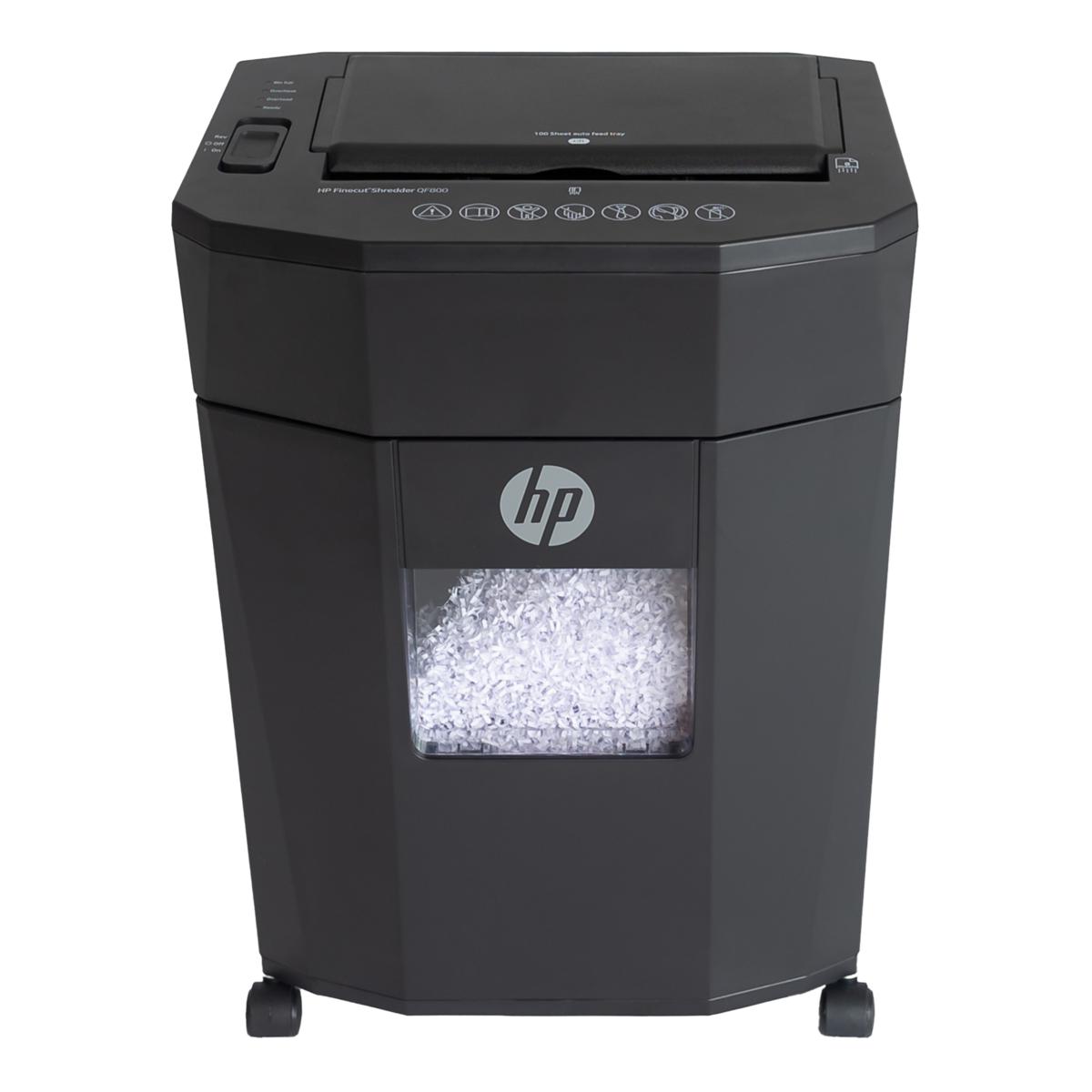HP 100-Sheet Autofeed Finecut Shredder with Dropdown 3.8-Gallon Bin | HSN