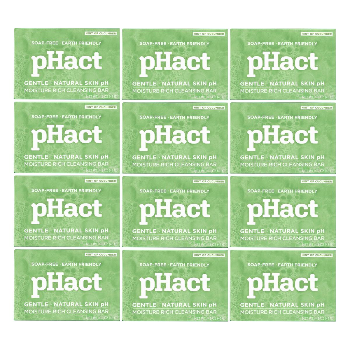Andrew Lessman pHact 12-pack 1.5 oz. Cucumber Cleansing Bars | HSN