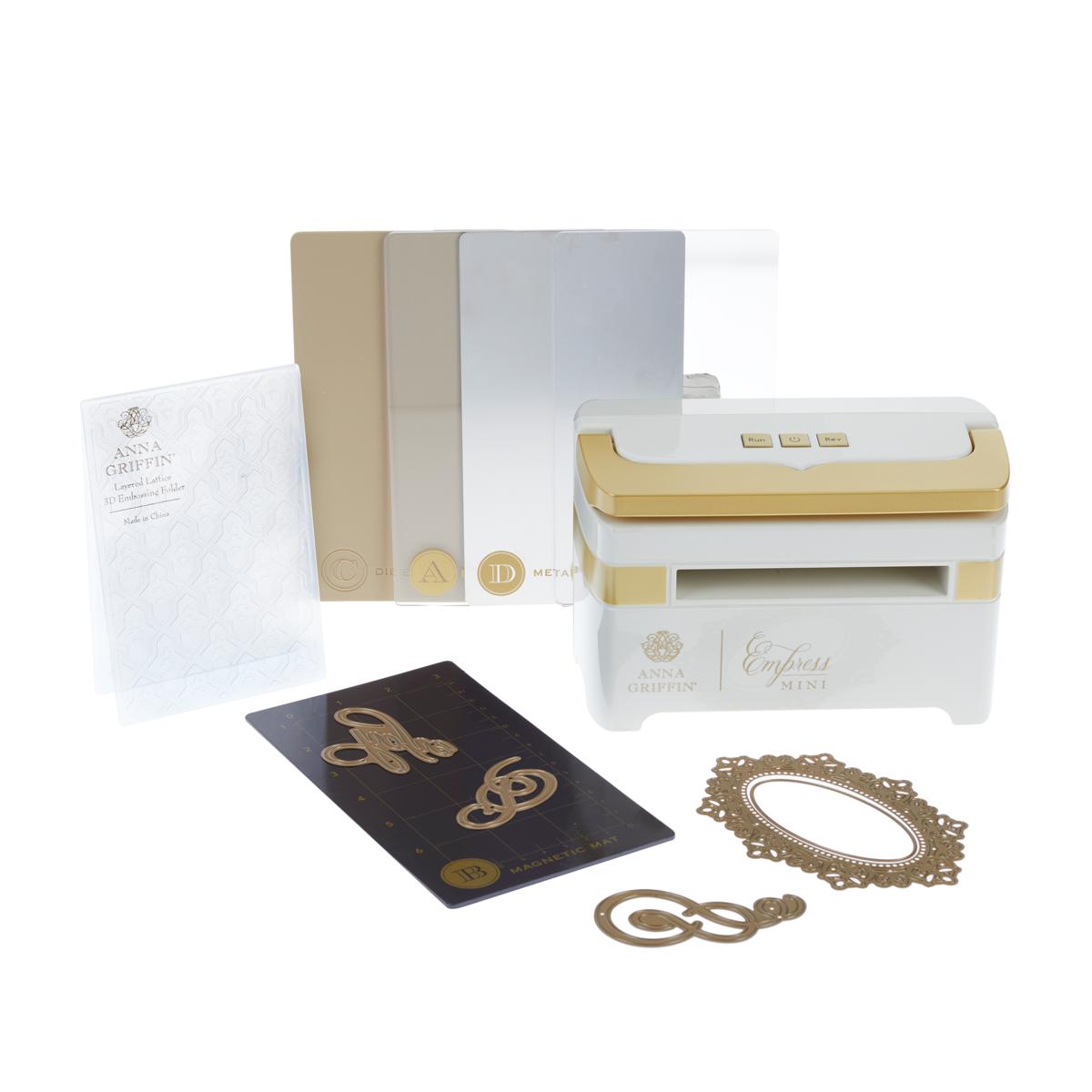 Anna Griffin® Empress Mini Die-Cut and Emboss Machine Kit | HSN