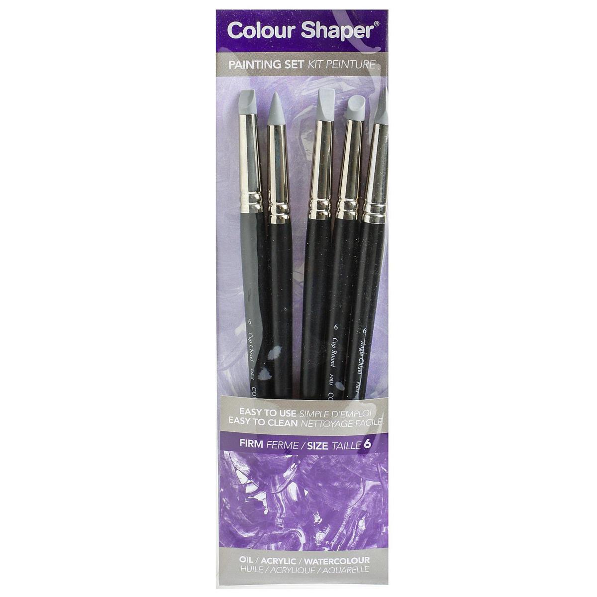 Color Shaper Painting Tool & Pastel Blending Assorted No. 6 5-pack ...