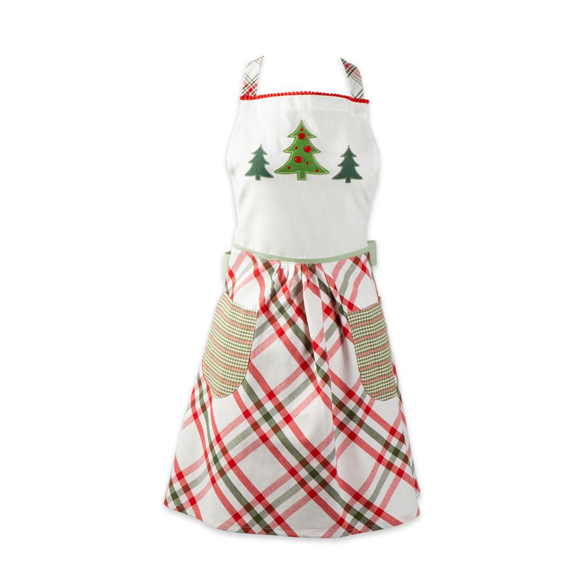 Design Imports Jolly Tree Printed Apron - 9692650 | HSN