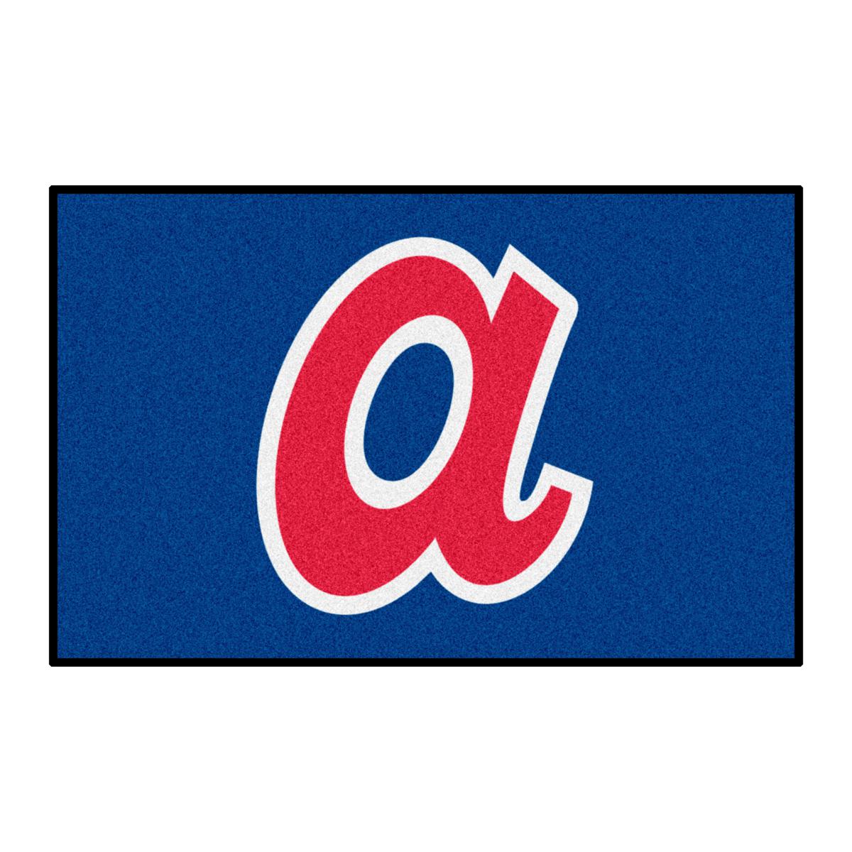 Officially Licensed MLB Atlanta Braves Retro Collection Rug - 19 x 30 ...