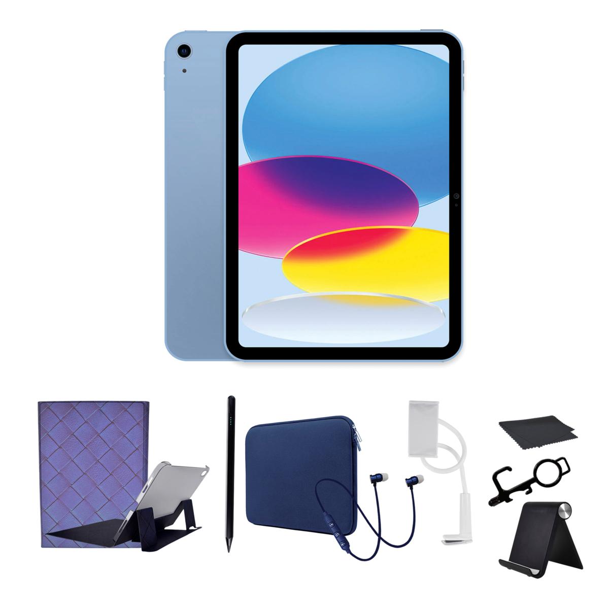 (HSN) Apple iPad 109 10th Gen Bundle wBluetooth Keyboard Earbuds ...