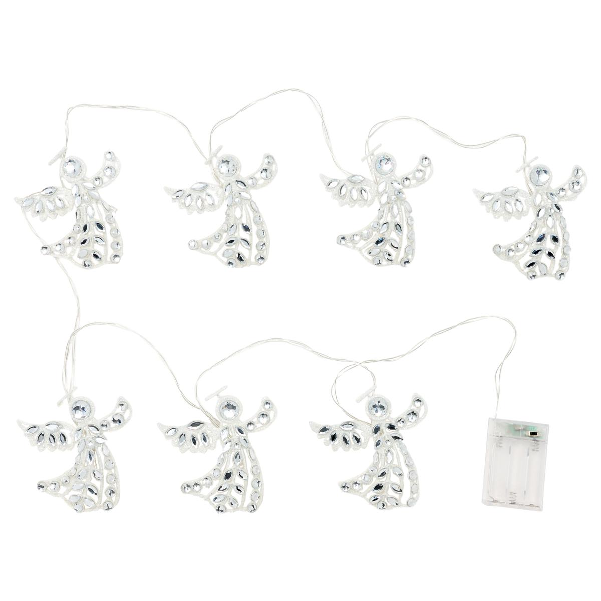 august & leo 6' Jeweled Angel String Lights | HSN