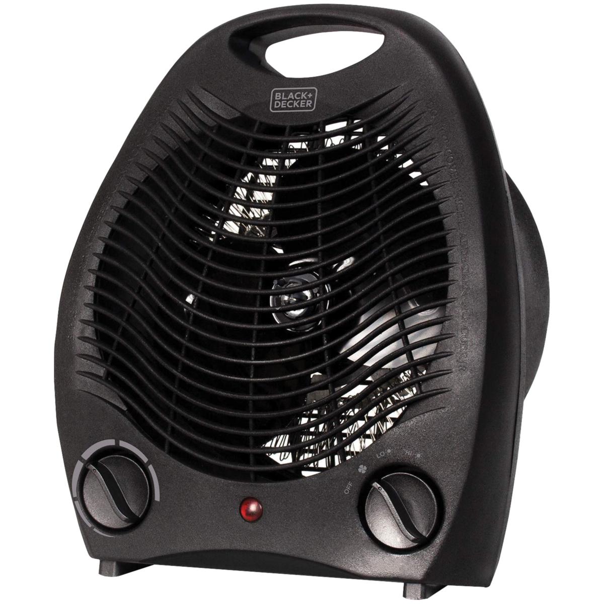 Black+Decker 1,500-Watt Personal Desktop Heater - Black - 20351729 | HSN