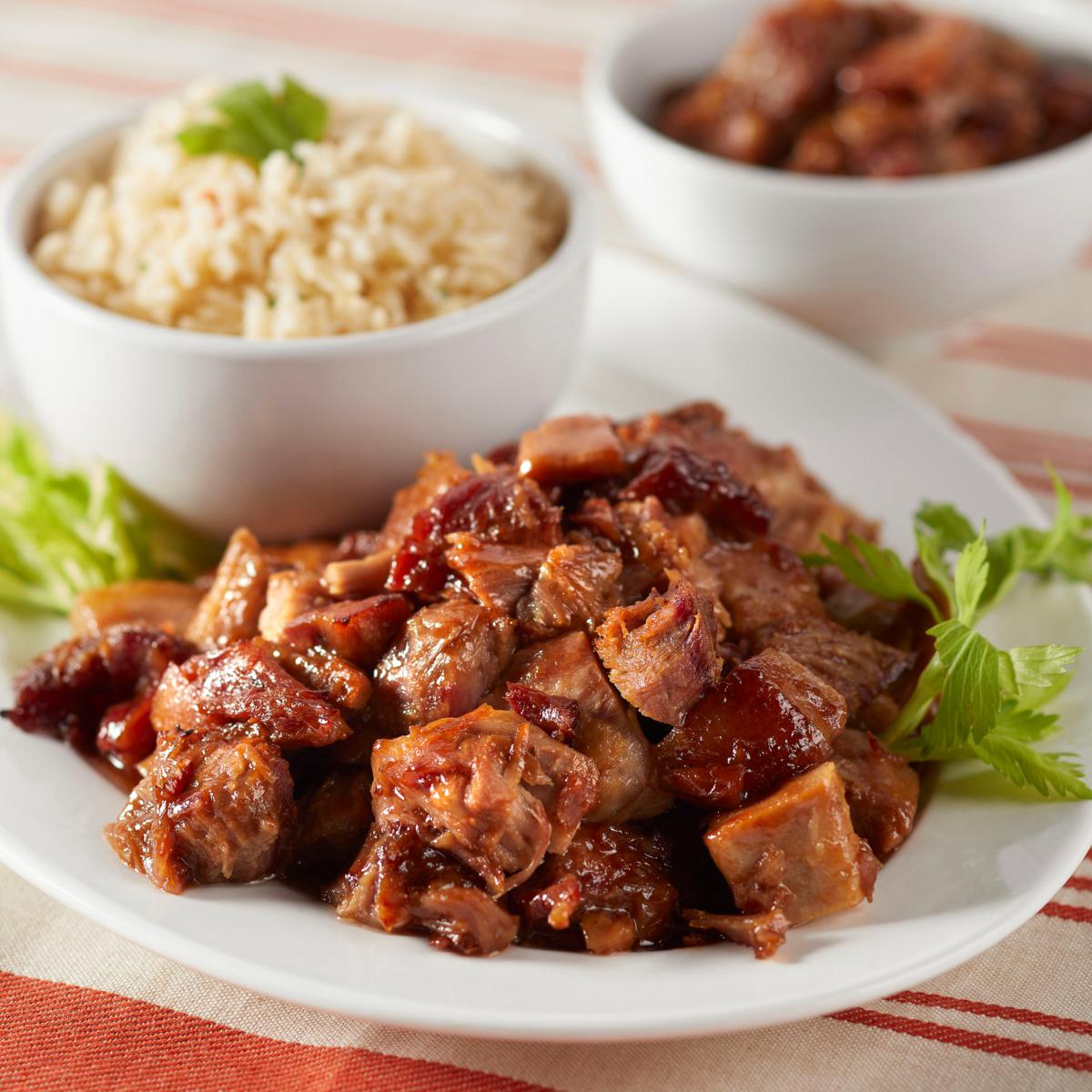 Chef Jet Tila 6 lbs. Pork Bites with Teriyaki Sauce | HSN