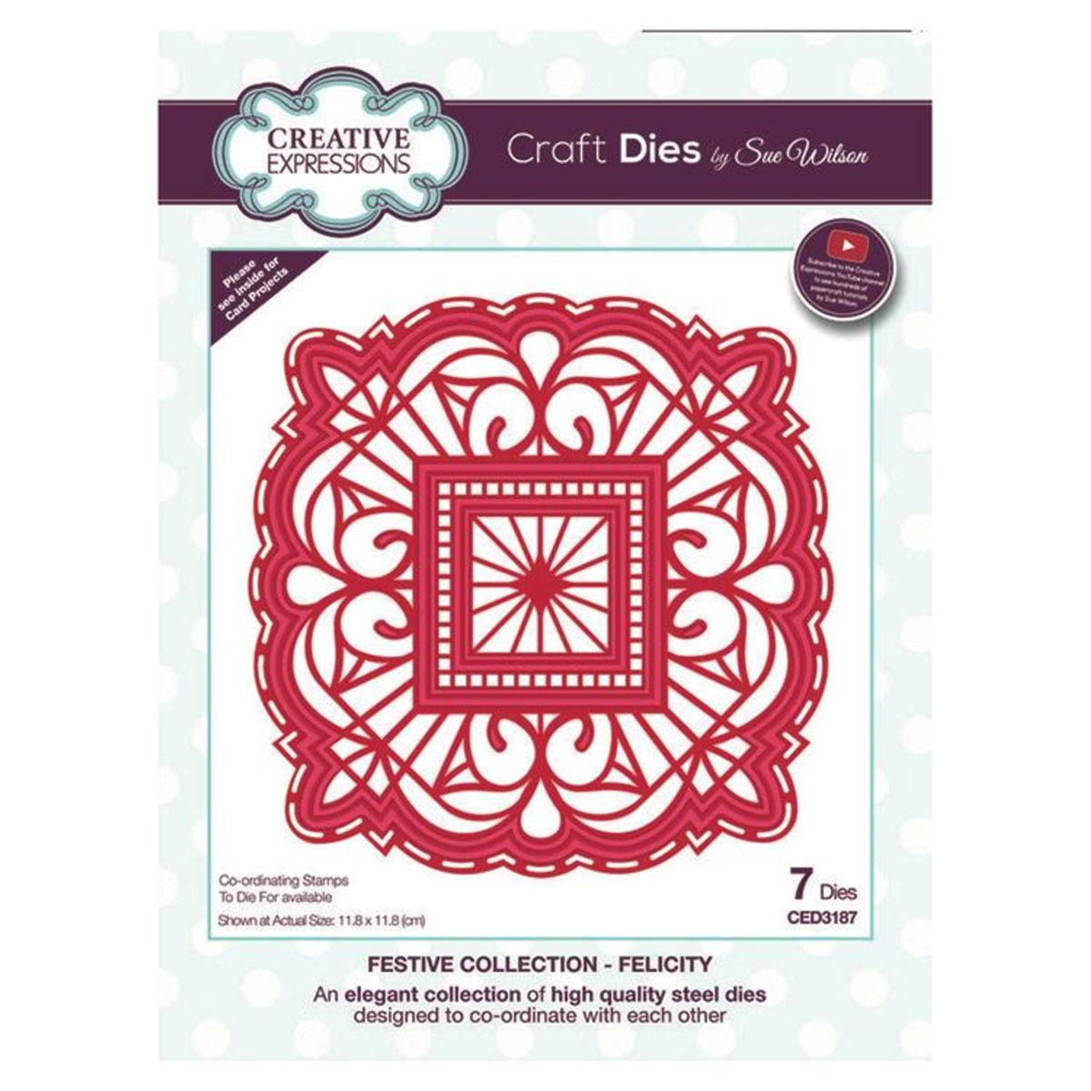 Creative Expressions Festive Collection - Felicity Craft Die - 20419733 ...