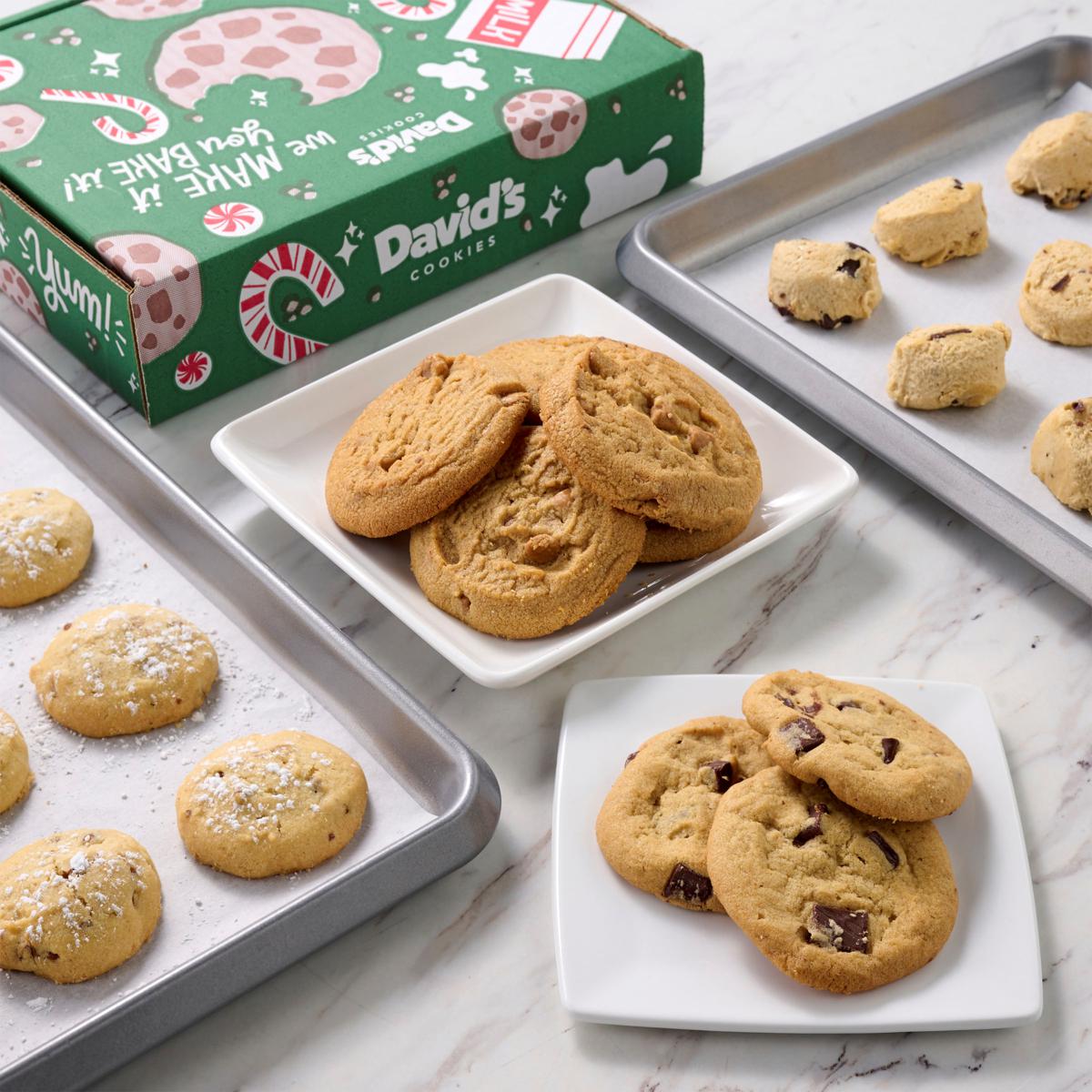 David's Cookies 118-Piece Peanut Butter Dough Combo - Ships 10/20 | HSN