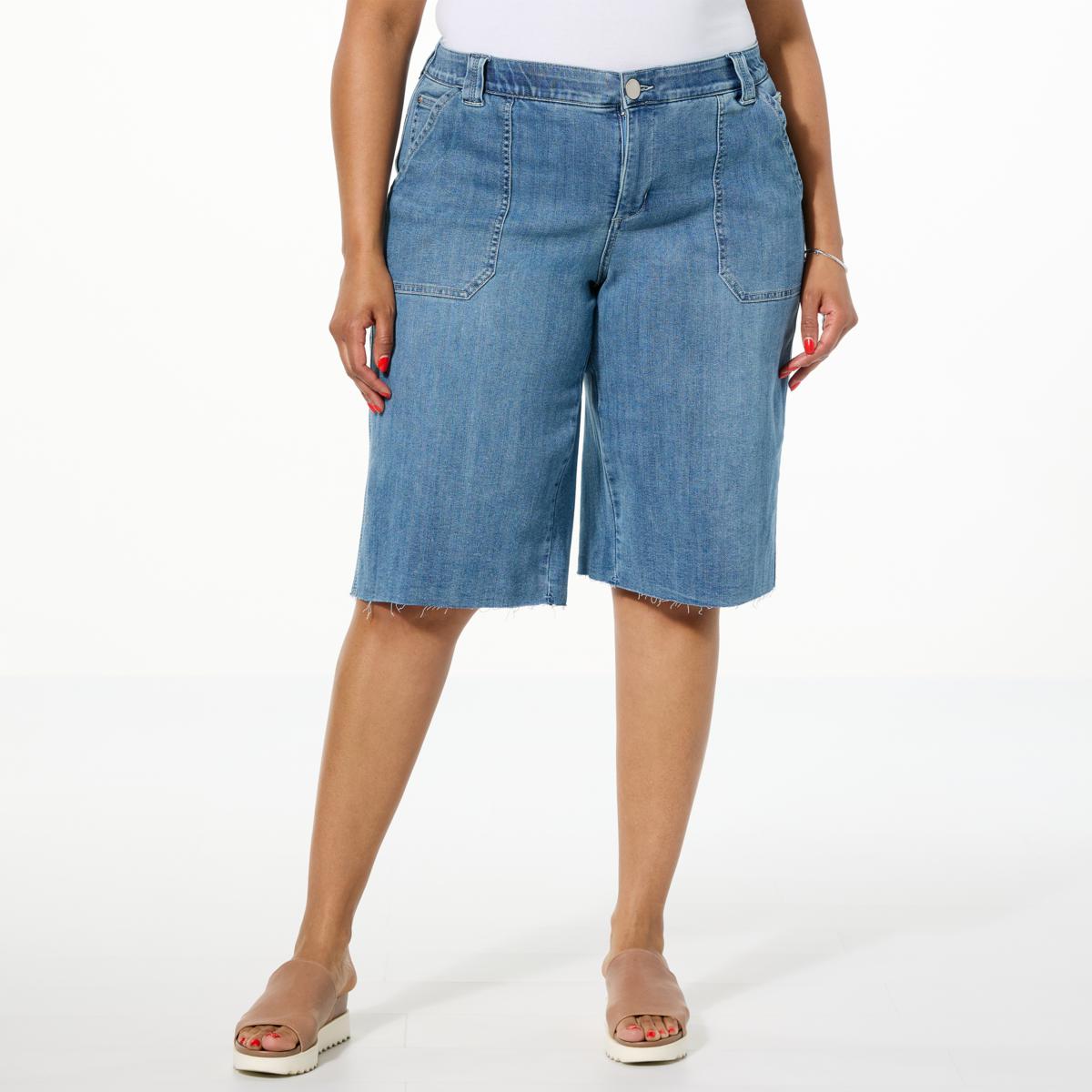 Democracy "Ab"solution® High-Rise Relaxed Wide-Leg Bermuda Short ...