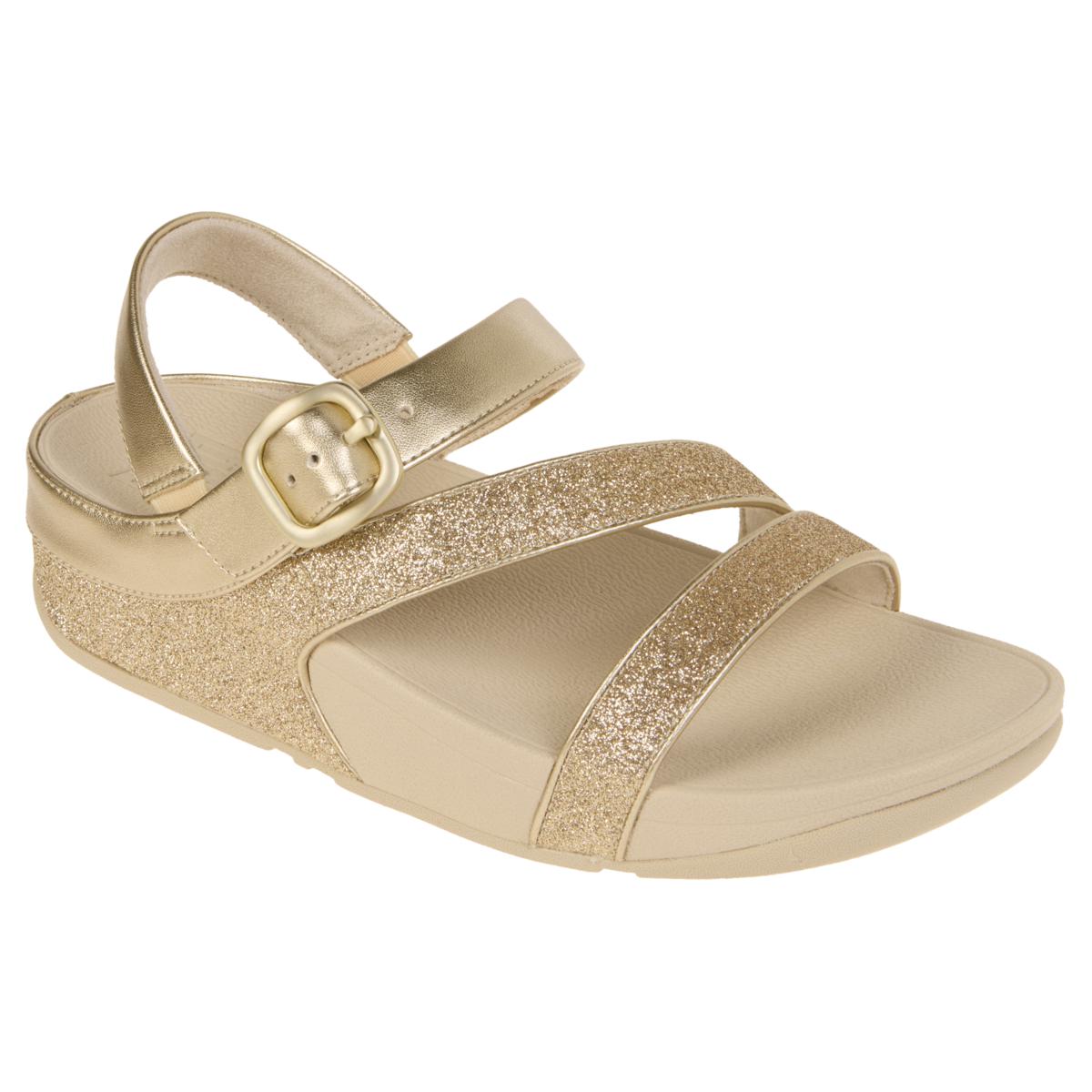 FitFlop Skinny II Glitterdust Z-Strap Sandals | HSN