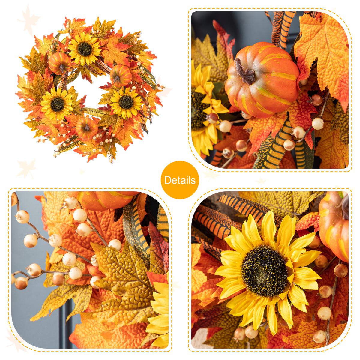 Pumpkin Leaf And Flower