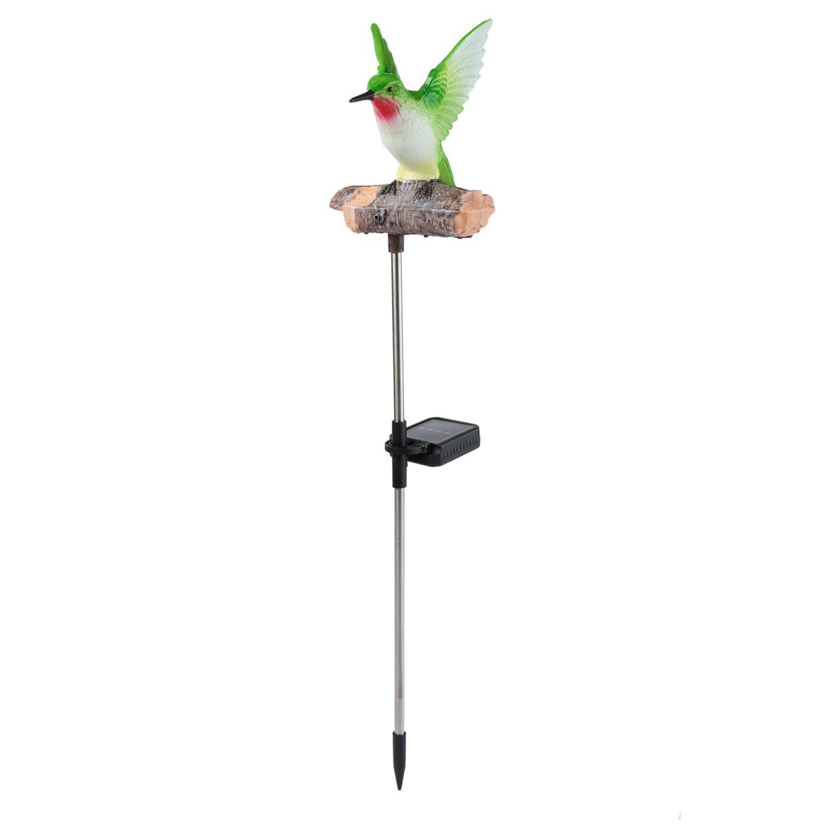 GreanBase Solar Bird Stakes with Sounds - Set of 2 - 23423470 | HSN