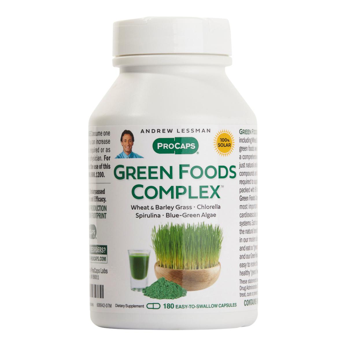 Andrew Lessman Green Foods Complex - 180 Capsules | HSN