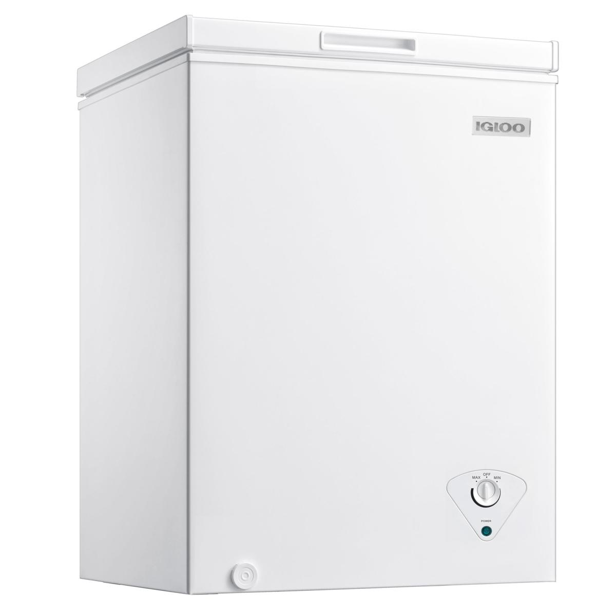 Igloo 5.0 Cu. Ft. Chest Freezer - White - 9722409 | HSN