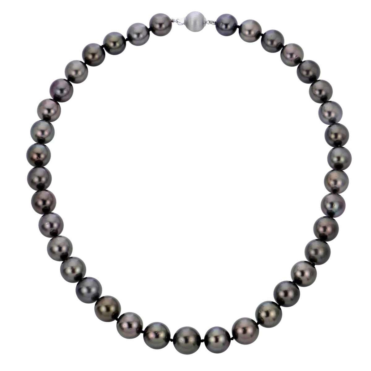 Imperial Pearls 18" 10.5-13mm Cultured Tahitian Pearl Strand Necklace | HSN