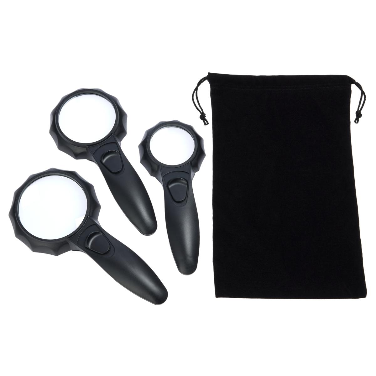 Living Glow LED Magnifying Glass - 3-pack - 22656055 | HSN
