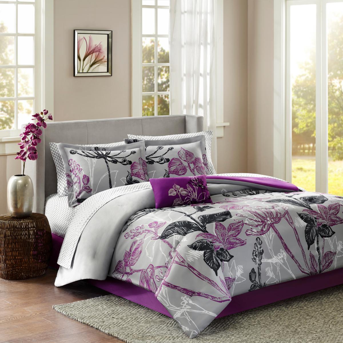 Madison Park Essentials Claremont Complete Bed Set - 10070950 | HSN