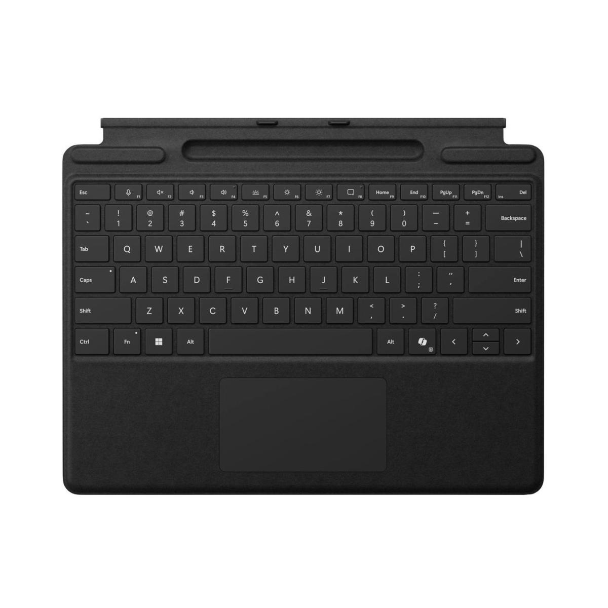 Microsoft Surface Pro Keyboard Cover with Pen Storage - Black | HSN