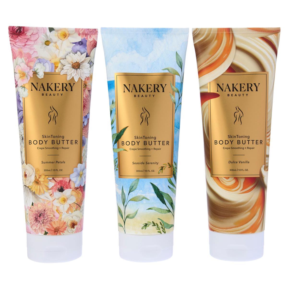 Nakery Beauty 3pc Crepe Smoothing & Tightening Body Butter Set AS ...