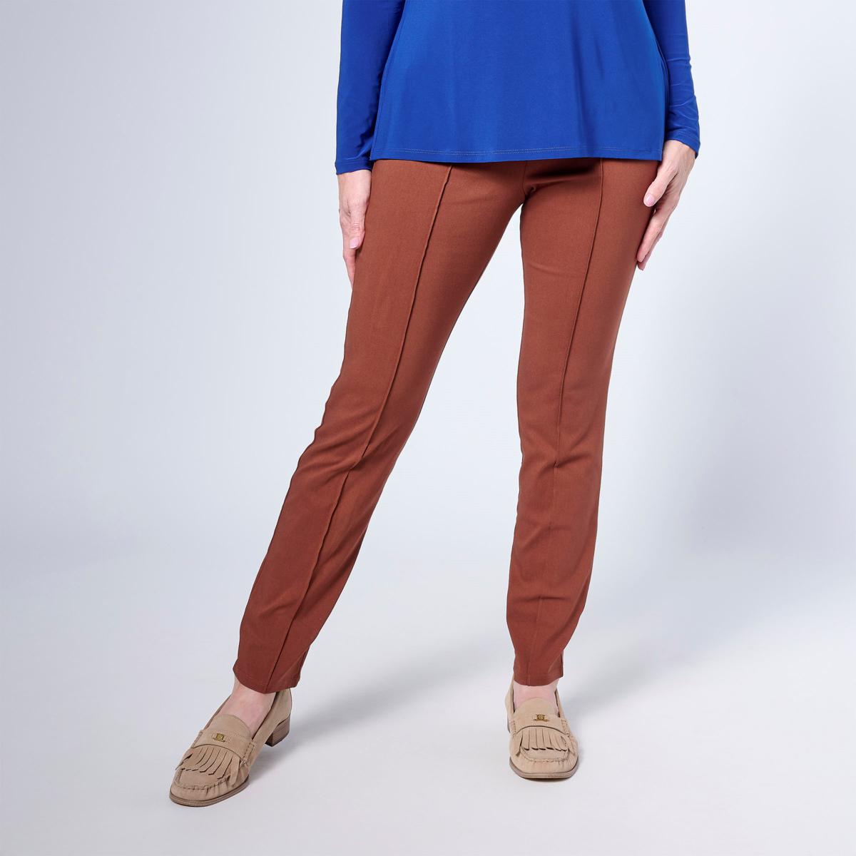 Nina Leonard Millennium Narrow Leg Ankle Pant | HSN