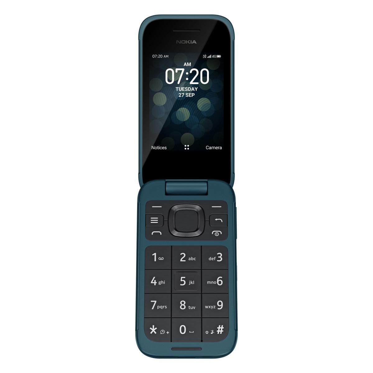 NOKIA 2780 Flip TA-1420 GSM/Verizon Phone - Blue - 20828860 | HSN