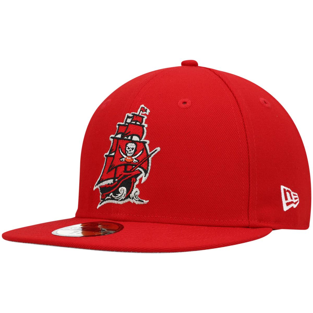 Officially Licensed Men's New Era Buccaneers Omaha Fitted Hat ...