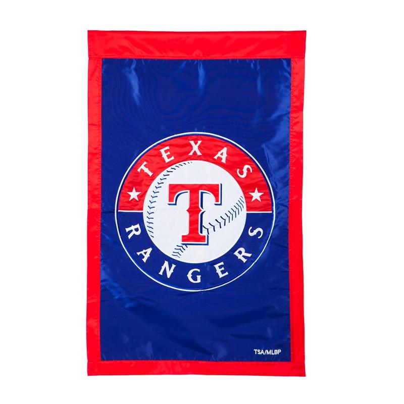 Officially Licensed MLB Team Logo House Flag - Texas Rangers - 9093035 ...