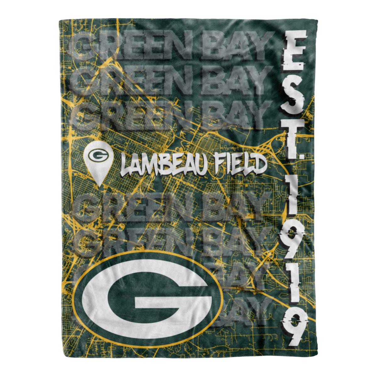 Officially Licensed NFL Logo Brands Home Team Throw - Packers | HSN