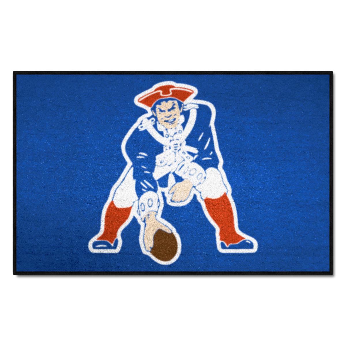 Officially Licensed NFL Patriots 19" x 30" Rug with Vintage Logo ...