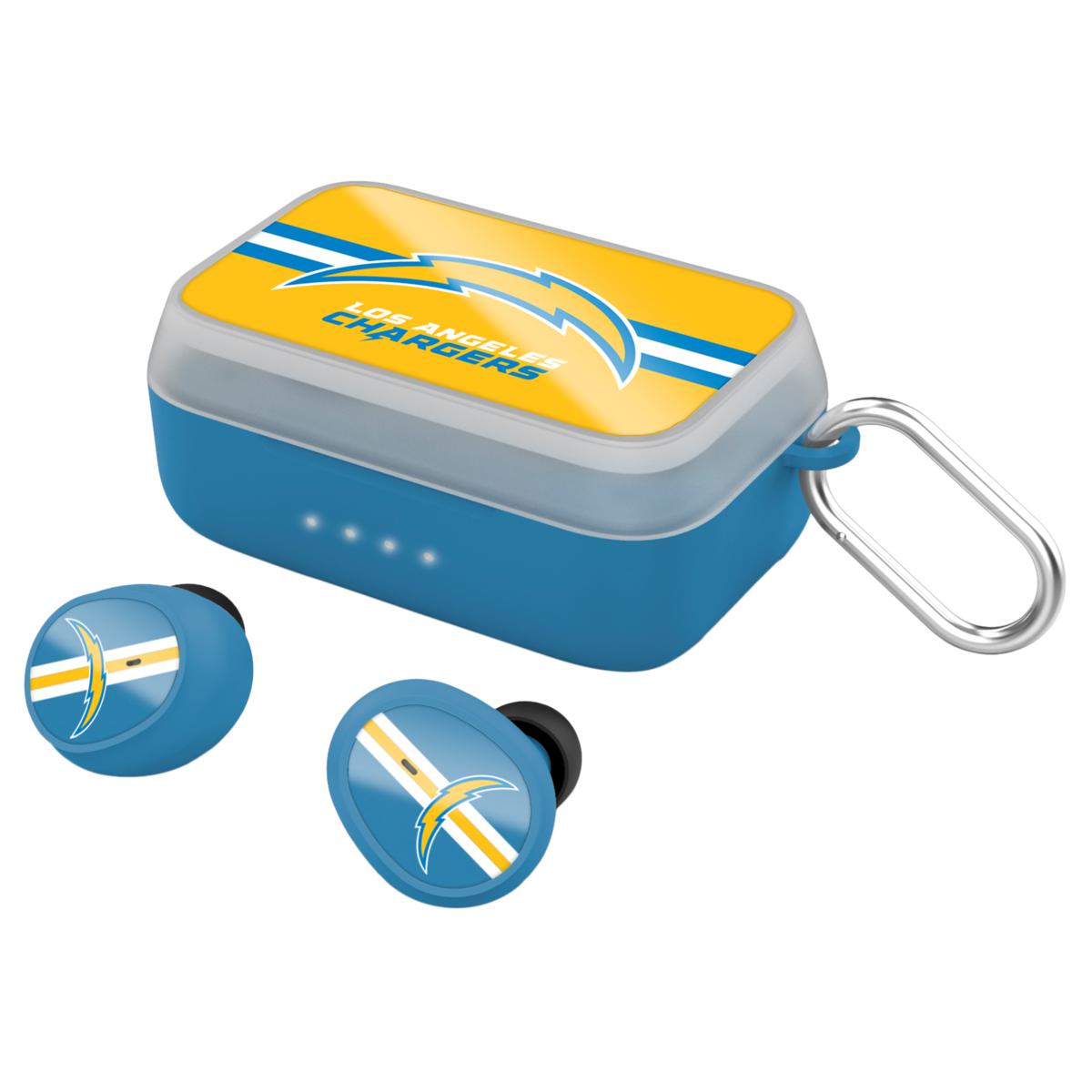 Officially Licensed NFL True Wireless Earbuds 2-pack - Chargers ...