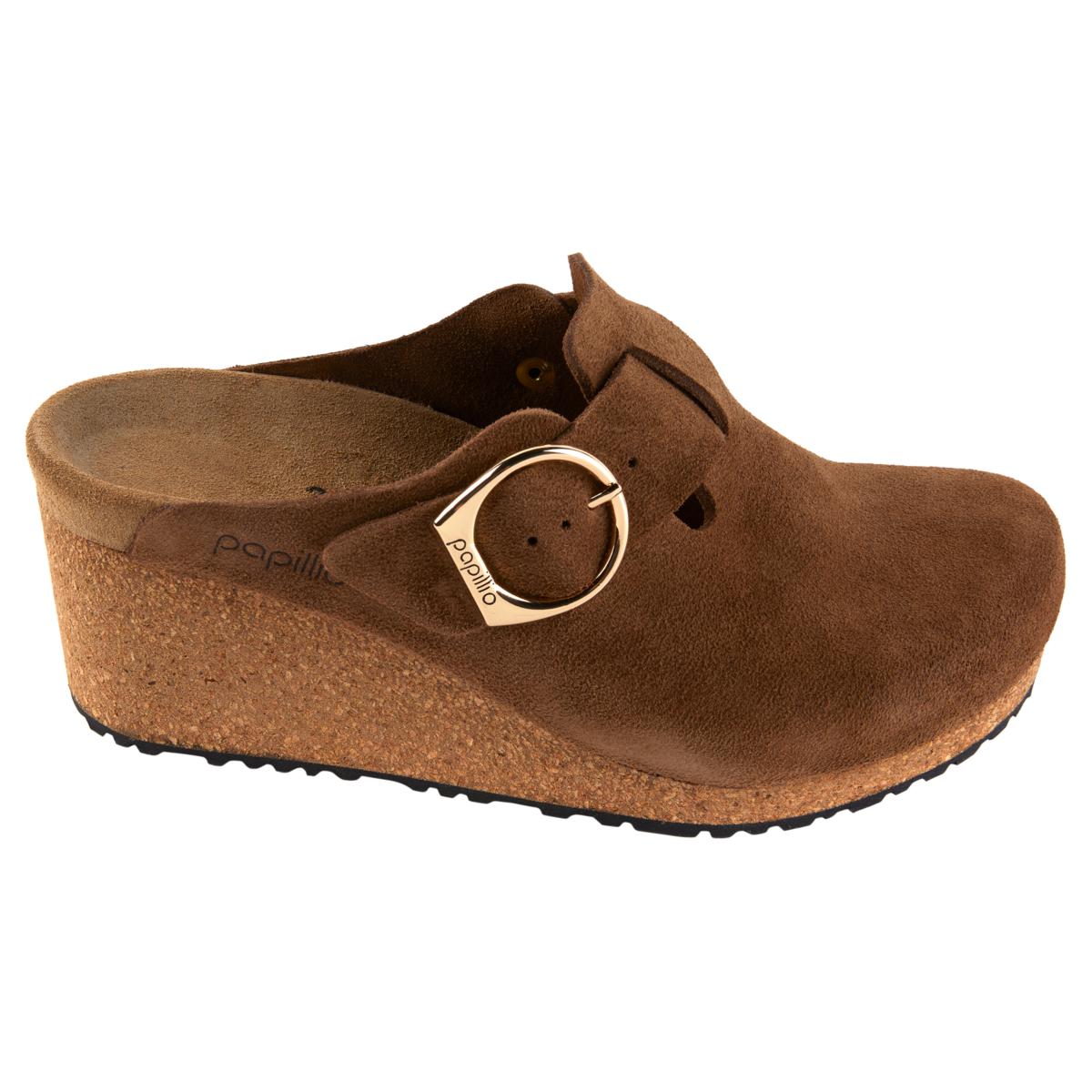 Papillio by Birkenstock Fanny Suede Wedge | HSN Papillio by Birkenstock Fanny Suede Wedge | HSN
