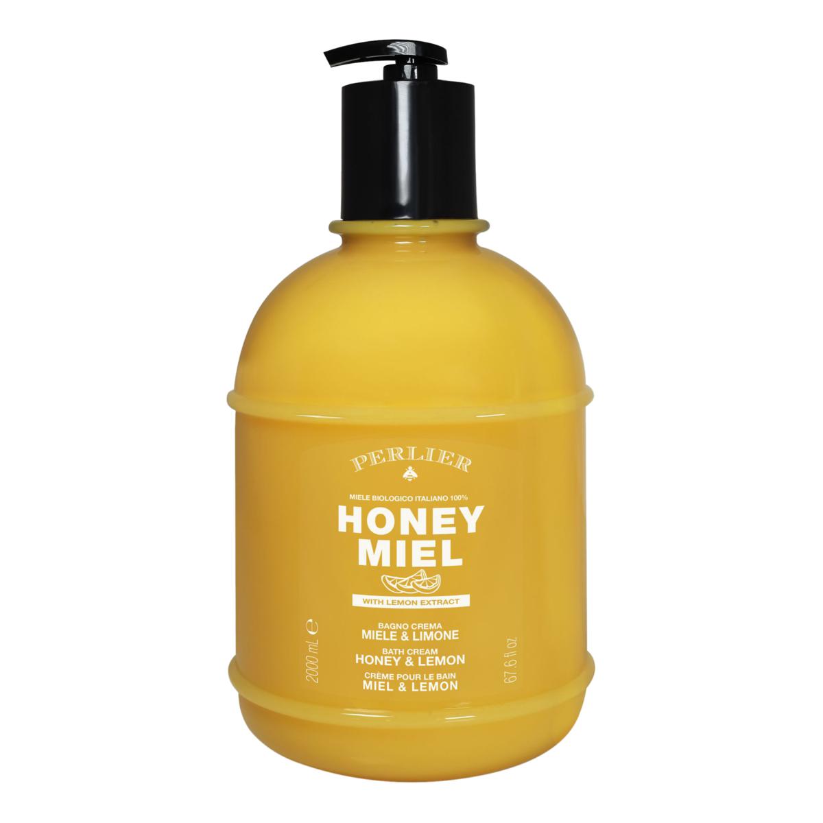 Perlier Honey Miel Lemon 2-Liter Bath Cream | HSN