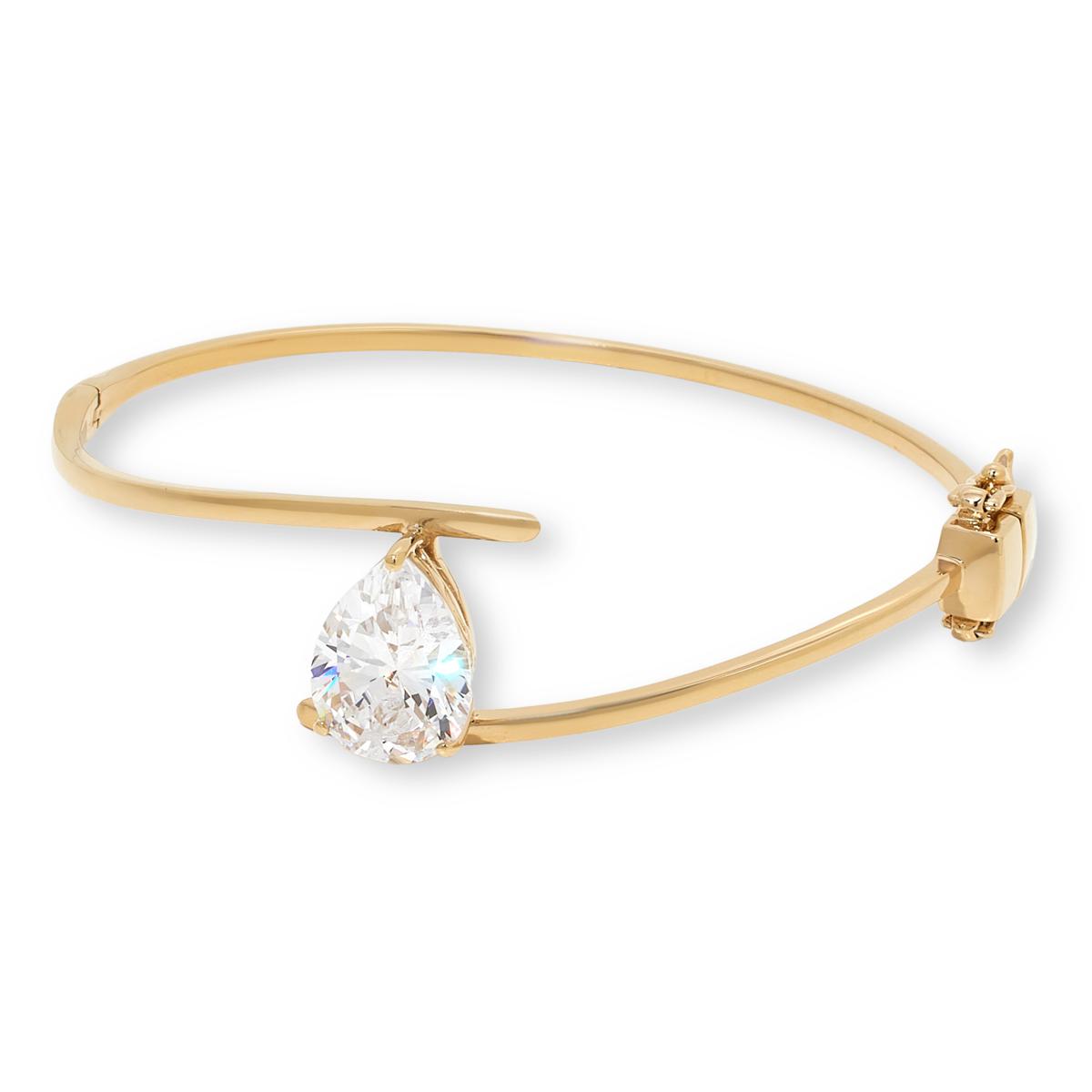 Radiance by Absolute™ 11.27ct Bypass Bangle Bracelet | HSN
