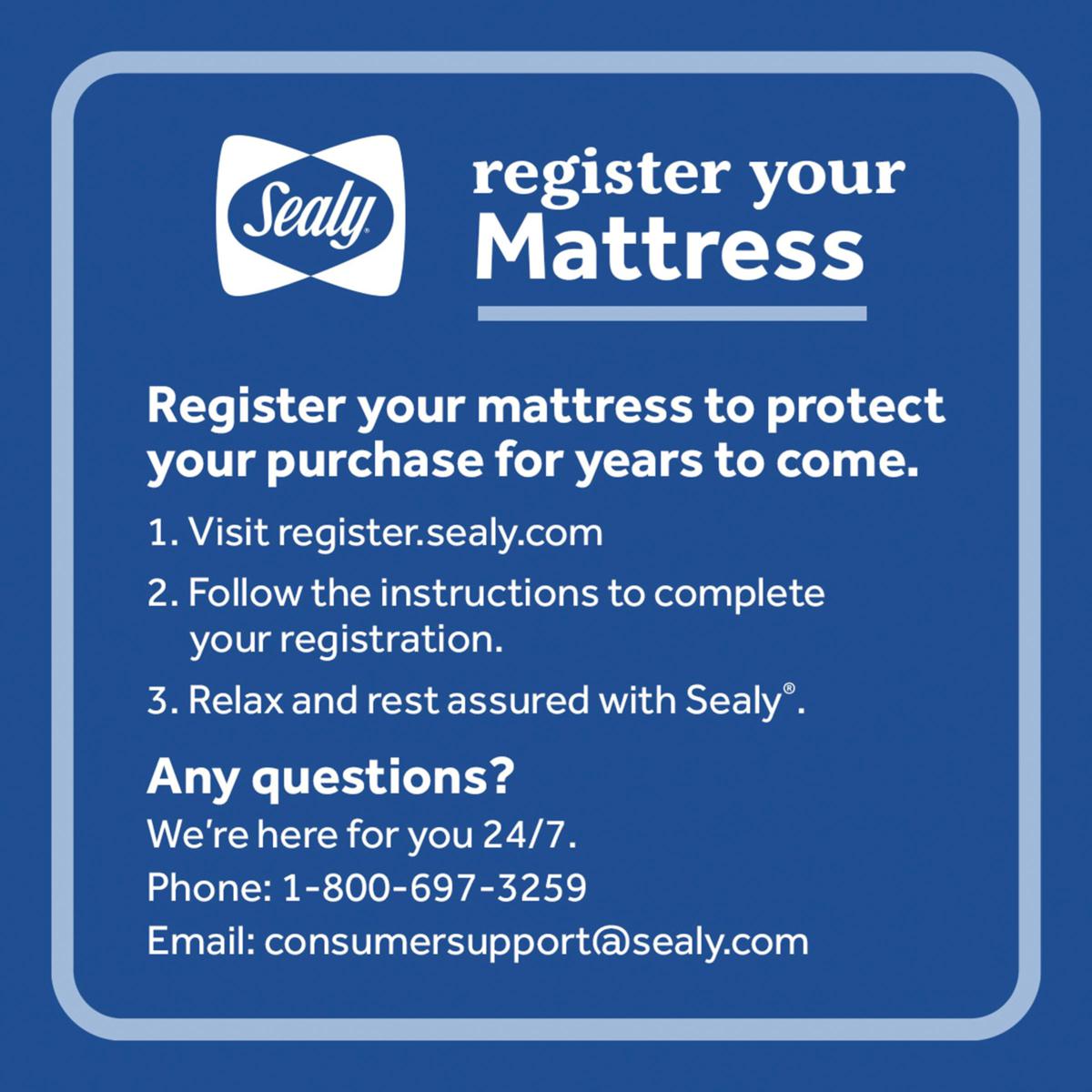 Sealy 13.5 Hotel Collection Euro Pillow Top Mattress