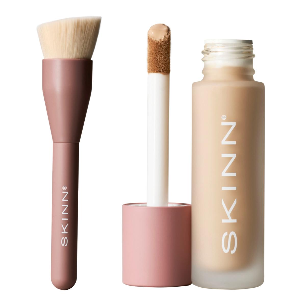 SKINN Scientific Color Foundation + Concealer and Brush - 20434144 | HSN