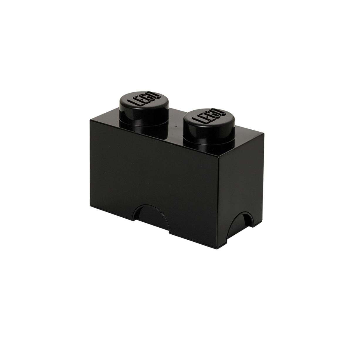 Smartlab LEGO Storage Brick 2, Black - 20747375 | HSN