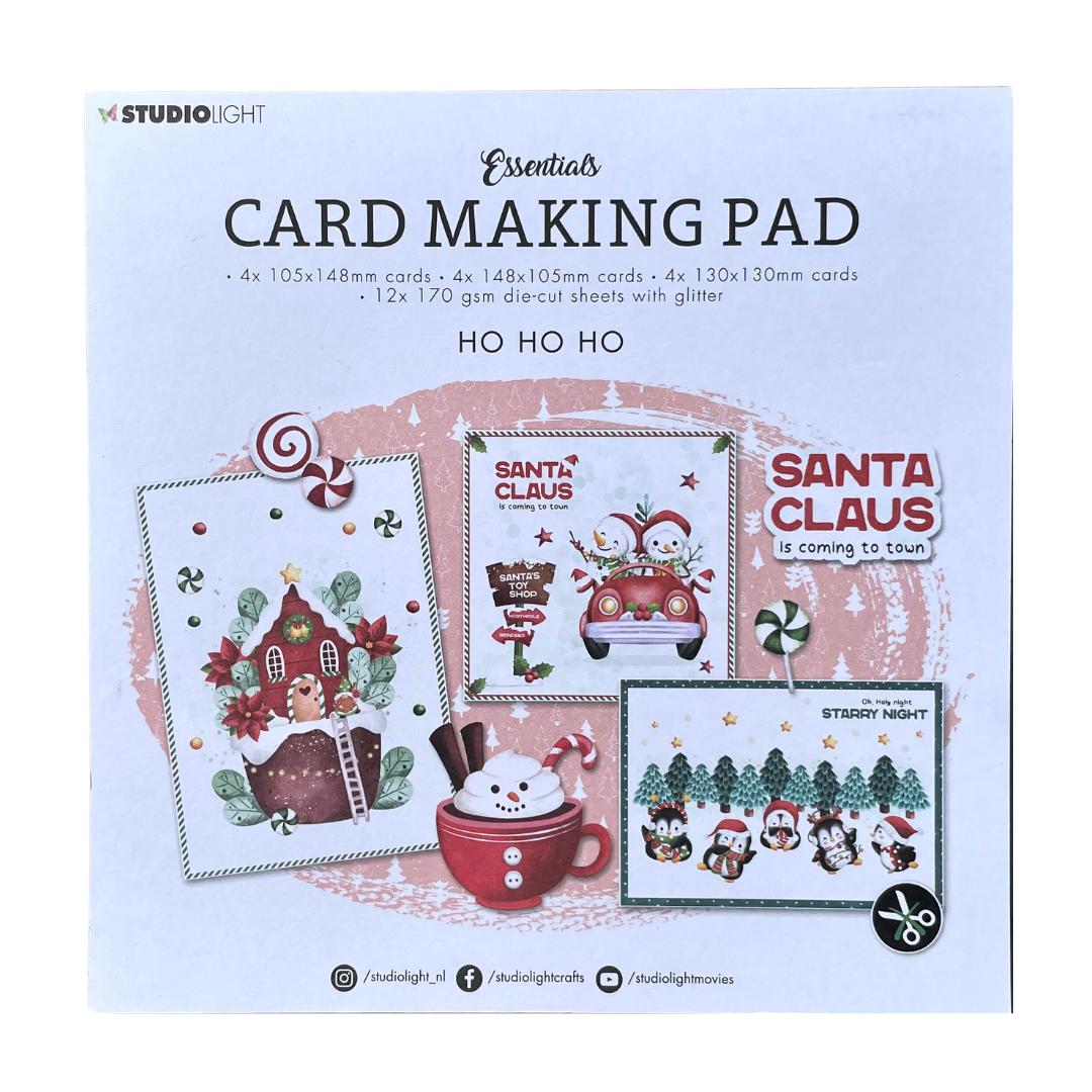 Studio Light Ho Ho Ho Card Making Kit - 22290499 | HSN