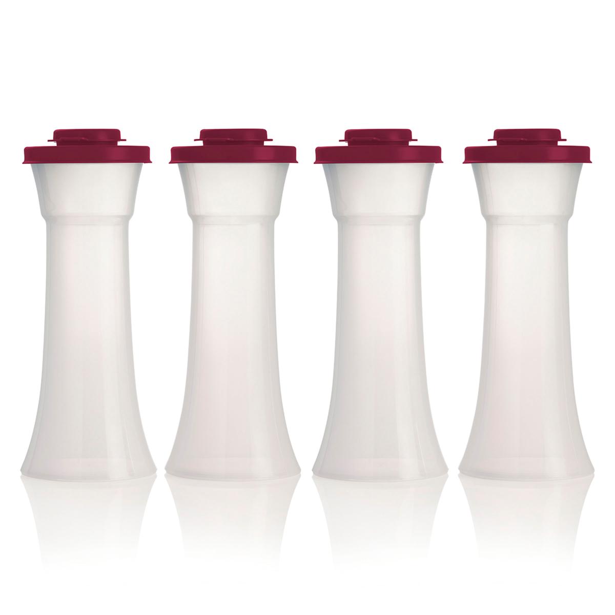 Tupperware 4-piece Hourglass Seasoning Shaker Set | HSN