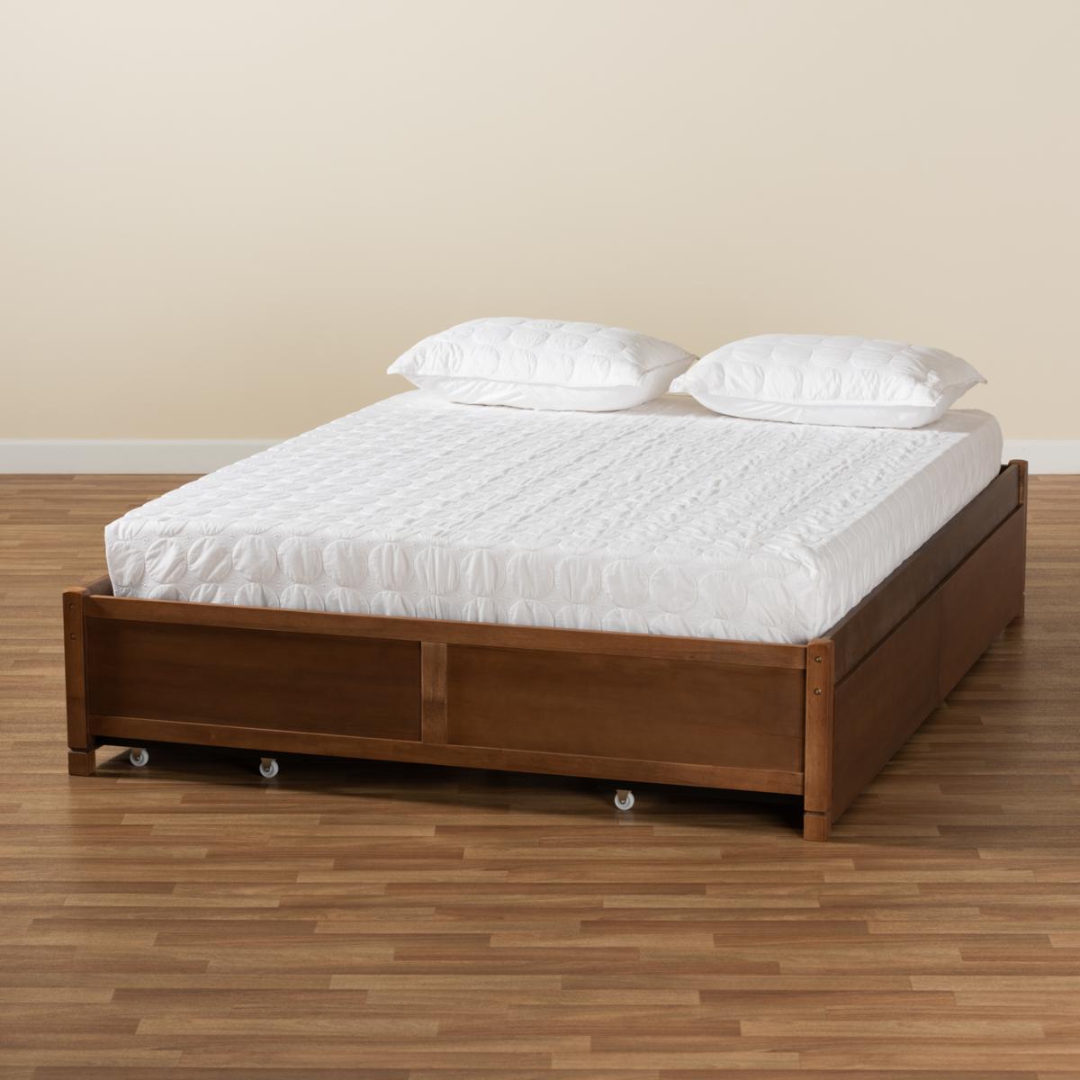 Wholesale Interiors Yara Modern and Contemporary Storage Bed Frame