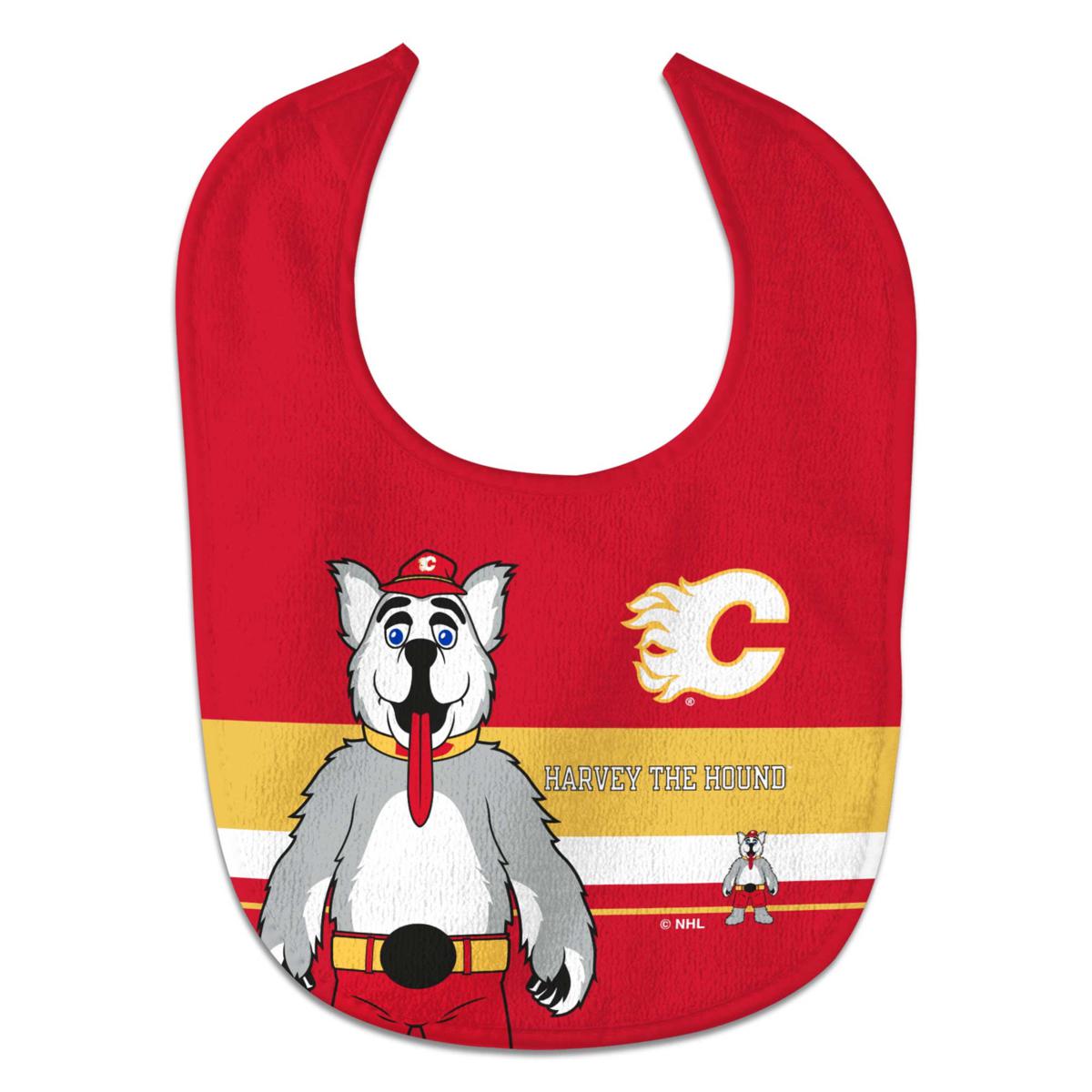 WinCraft Calgary Flames All Pro Mascot Baby Bib - 22469237 | HSN