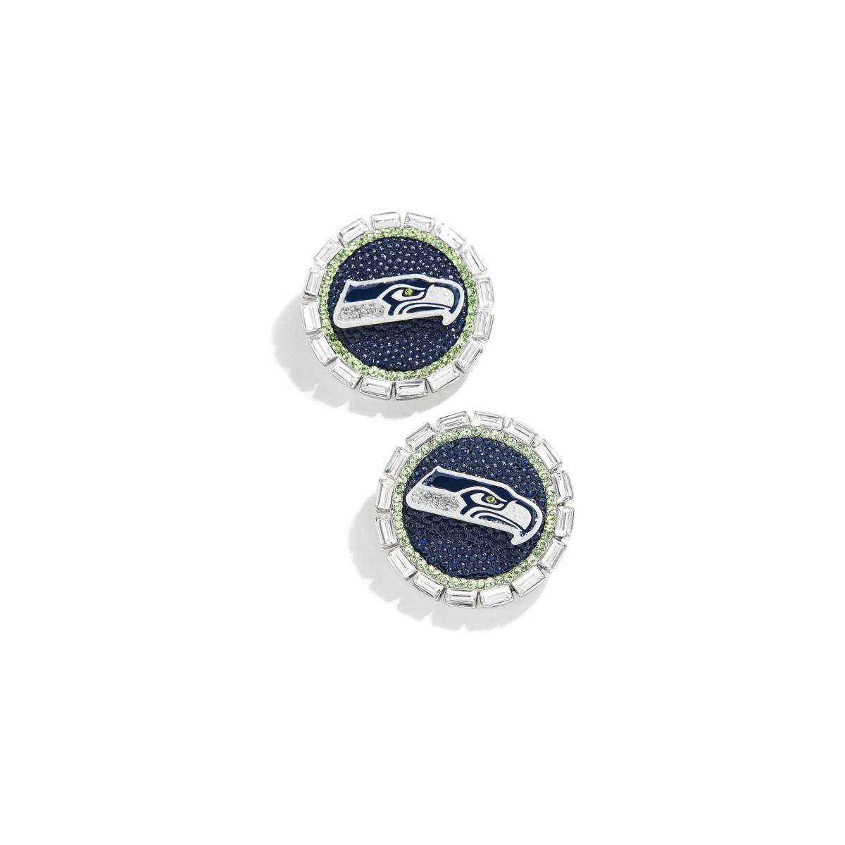 Women's BaubleBar Seattle Seahawks Statement Stud Earrings - 21528340 | HSN